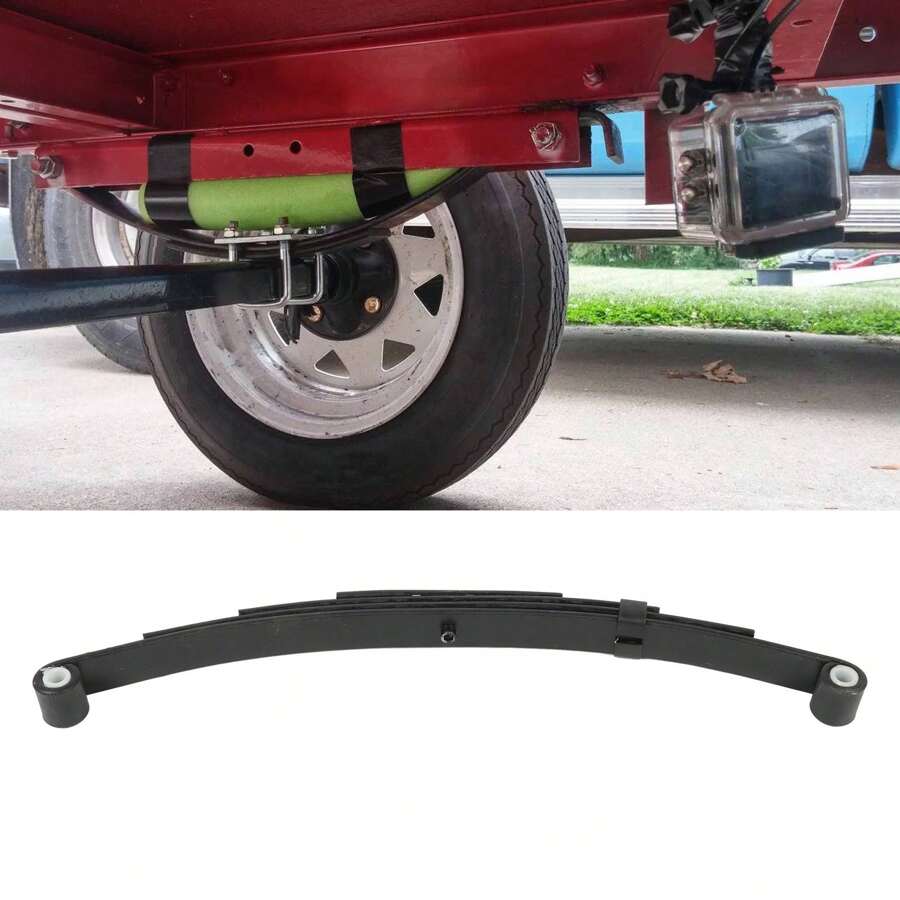 Trailer Leaf Spring 1750lbs 4 Leaf Double Eye Trailer Spring for Cargo ...