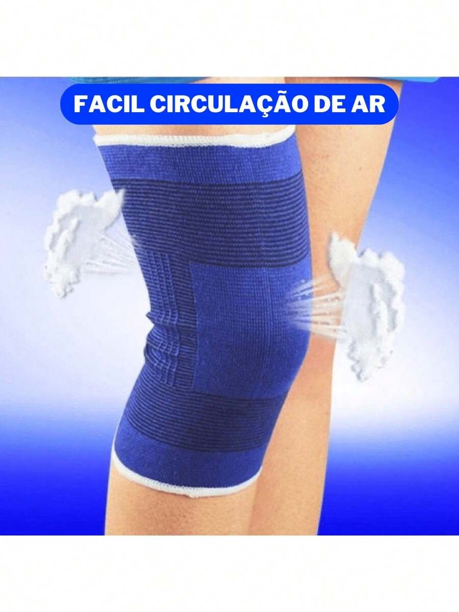 Pair Of Sports Knee Braces Compression Fitness Stabilizing Orthopedic ...