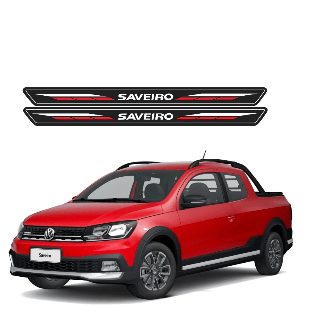 Soleira Adesiva VW SAVEIRO - Todos os Anos- Modelo Exclusive Tuning ...