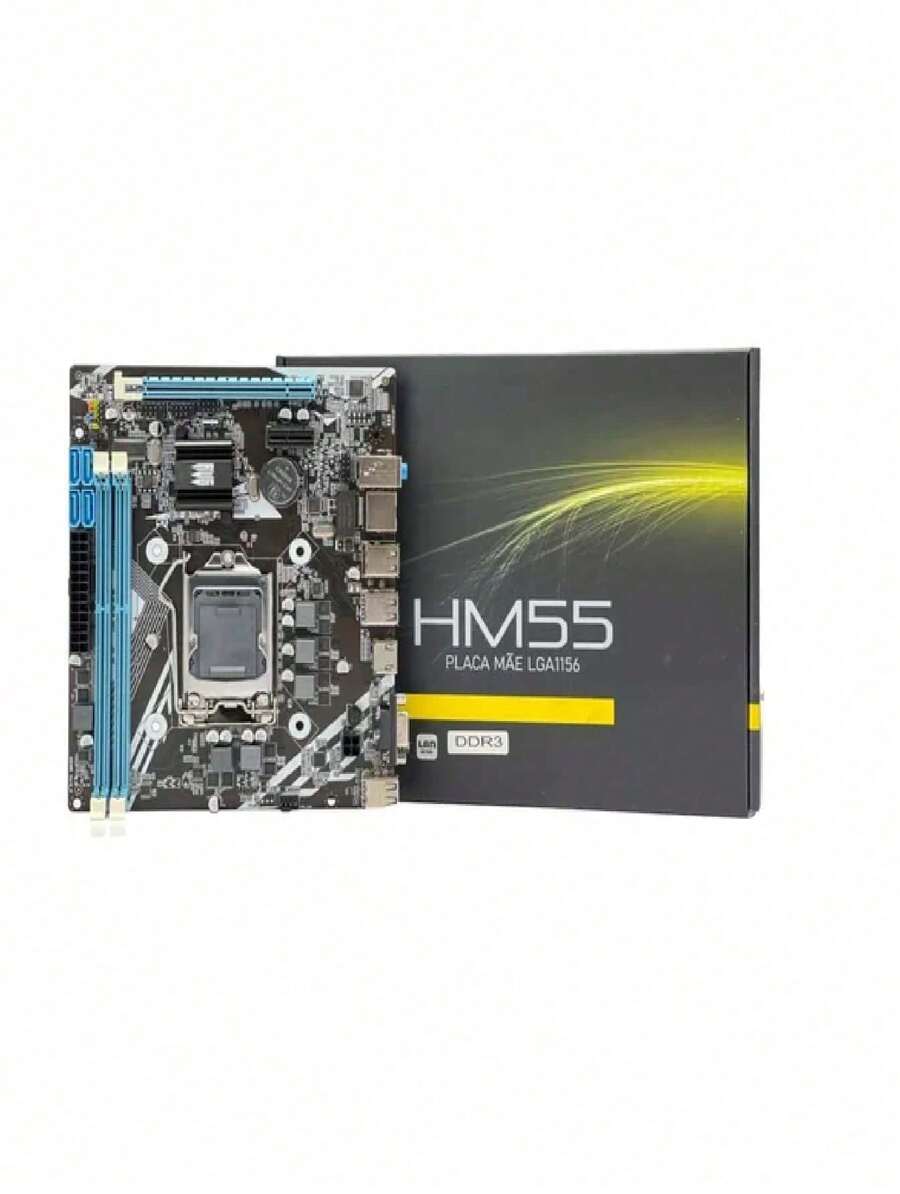 Placa Mãe Lga1156 Hm55 16gb Ddr3 Intel Chipset Core I3/i5/i7 | SHEIN Brasil