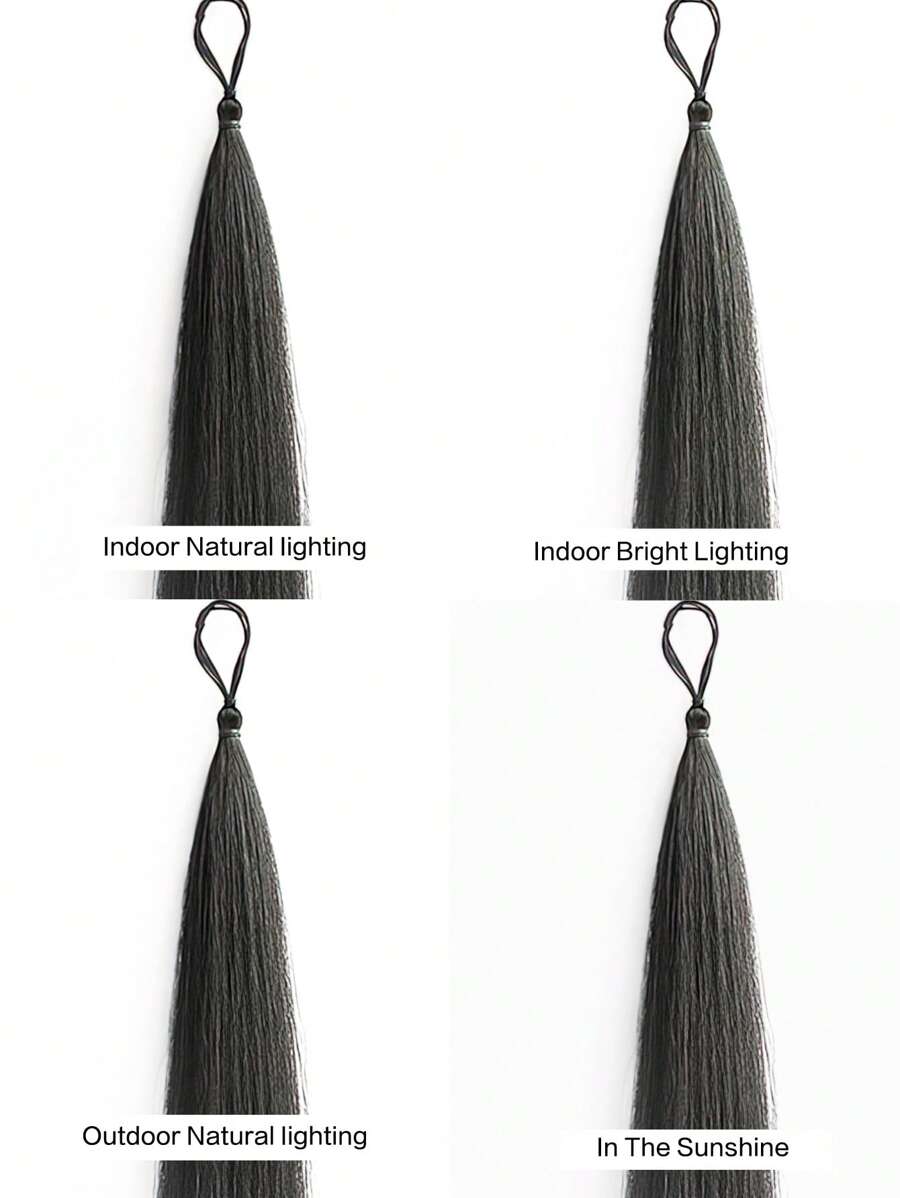 Self Winding Coil Synthetic Hair Ball Head Wig Integrated Hairstyle ...