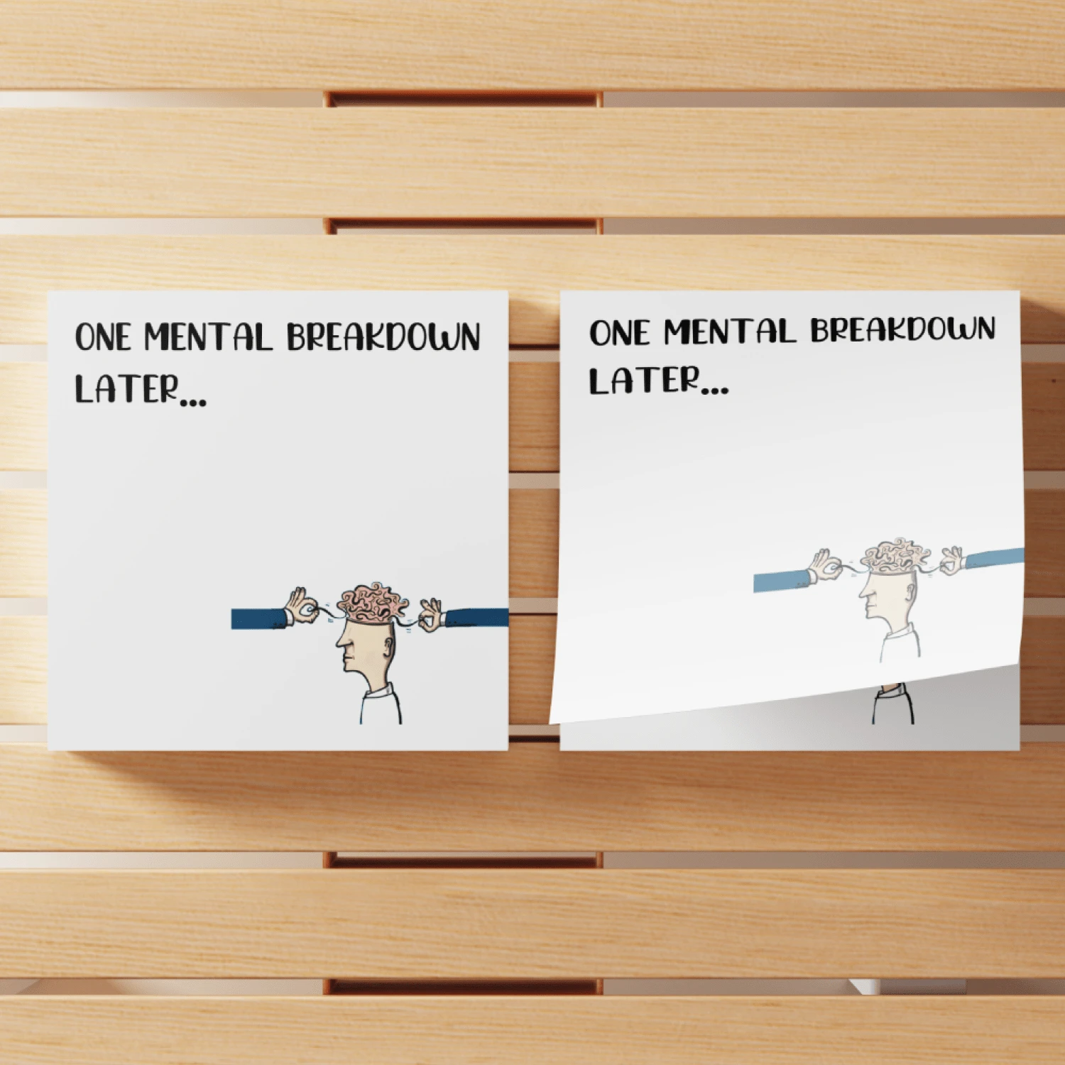 4pcs Funny Office Sticky Notes 3x3 Inch 50 Sheets Funny Office Note ...