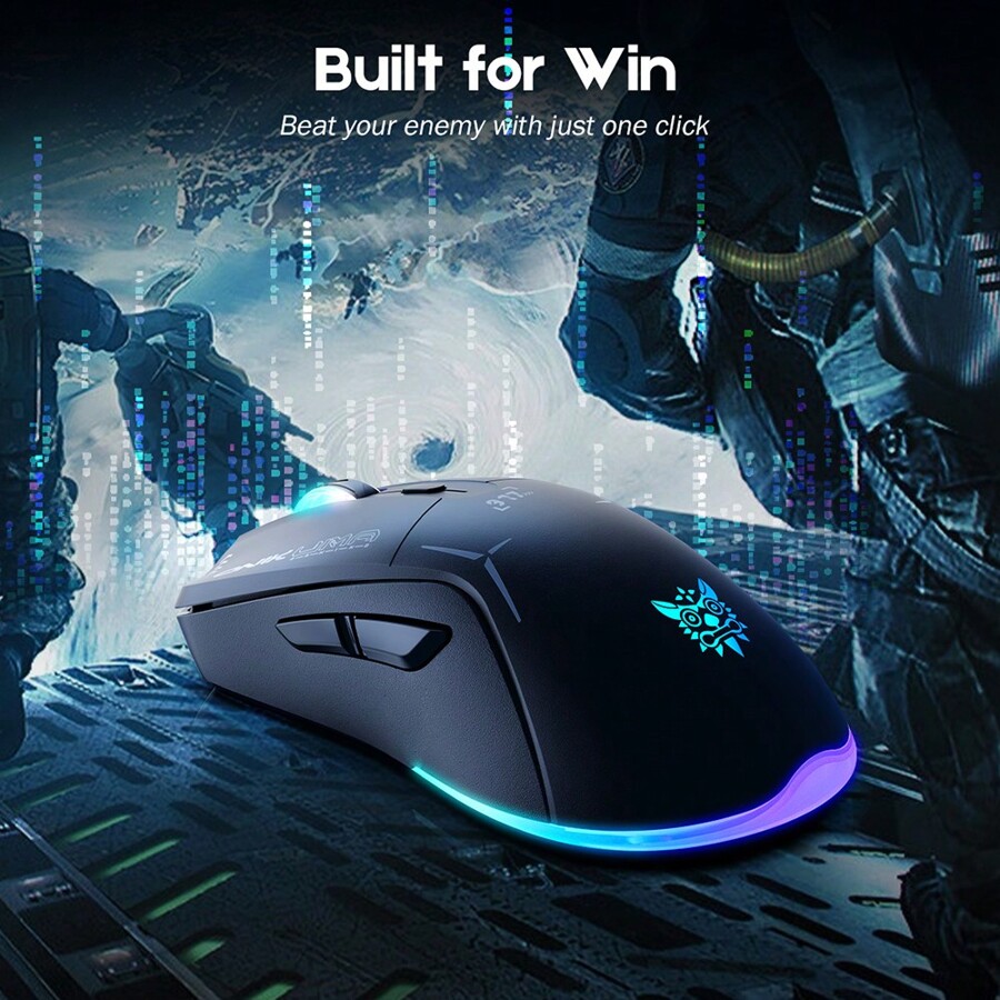ONIKUMA ONIKUMA CW917 Black RGB Light Effect Wireless Gaming Mouse ...
