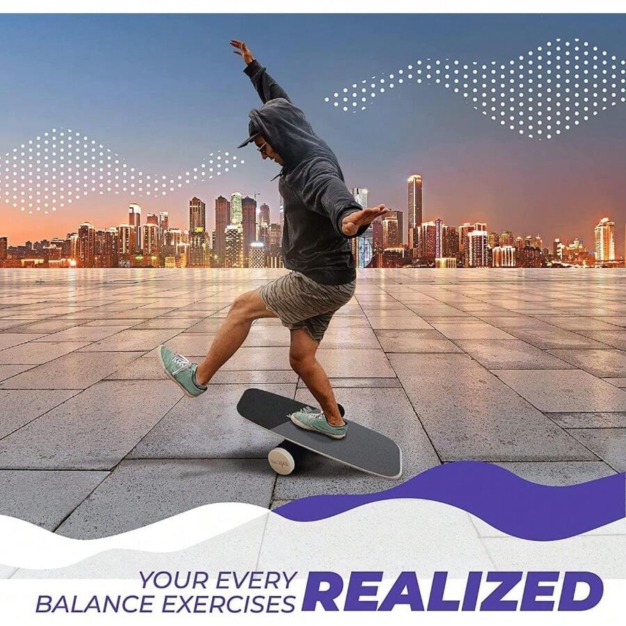 Balance Board Sports Trainer, Surf Trainer Board With Adjustable ...