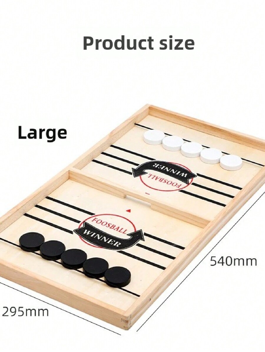 Wooden Ball Shooting Chess Two-Player Shooting Chess Collision Chess ...