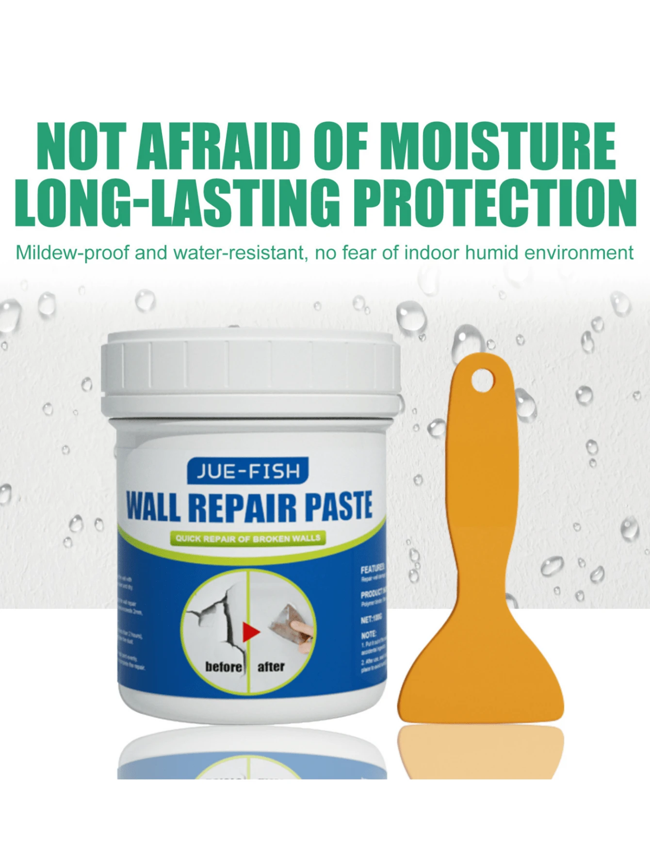 Wall Repair Paste Covering Stain Repair Agent, Wall Paint Peeling Off ...