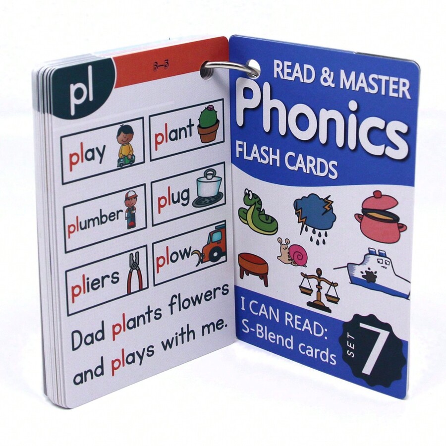 1set Engaging Draw Recognition Cards - Fun Educational Spelling Cards ...