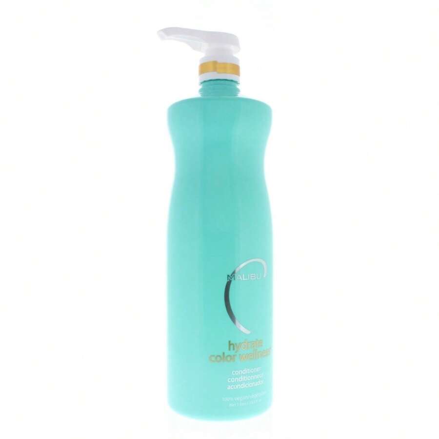 Malibu C Hydrate Color Wellness Conditioner 33.8oz Vegan Color Lock ...