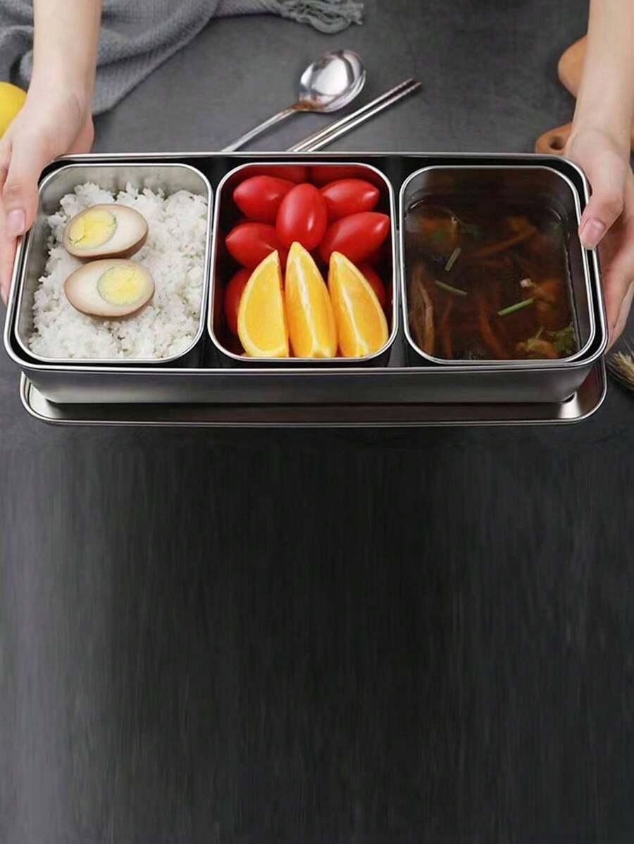 Stainless Steel Seasoning Box Set, Japanese Style Rectangular Spice ...