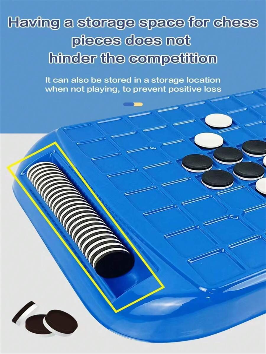 Othello Chess Game Intelligent Toy Black And White Chess Board For 2 Players Travel Chess Set