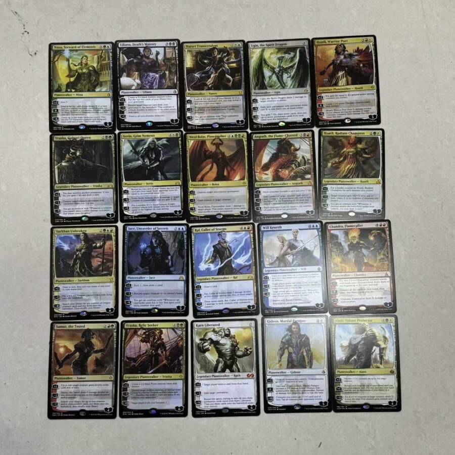54pcs Black Core Magic The Gathering Cards P9 Dual Land Fetch Land Shock Lands Proxy Cards ...