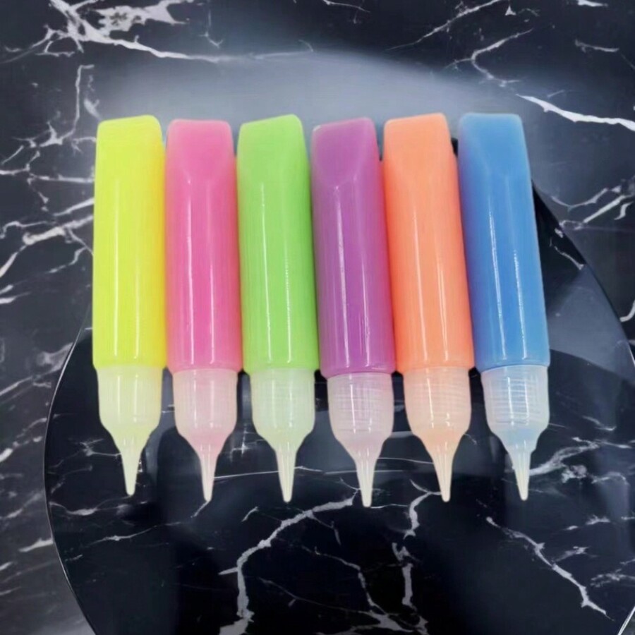 6 Piece Acrylic Paint For Hand Painting Graffiti, DIY Party And Dance ...