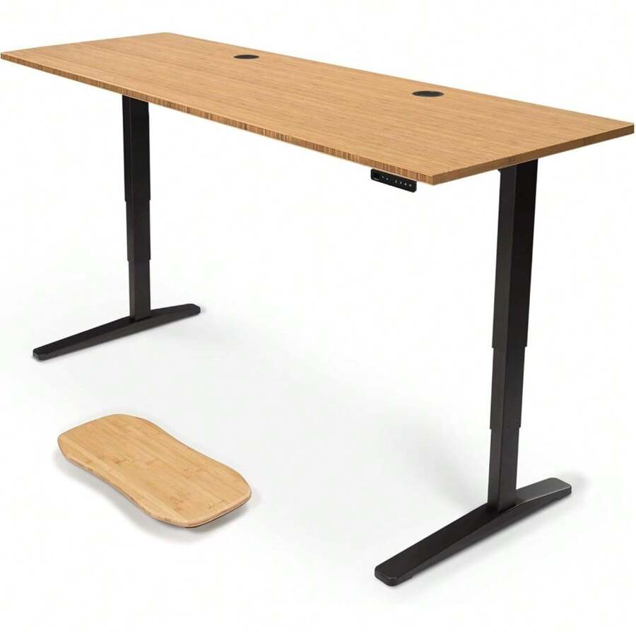 Uplift Desk Bamboo (80 X 30 Inch) Standing Desk 2-Leg V2 Adjustable ...