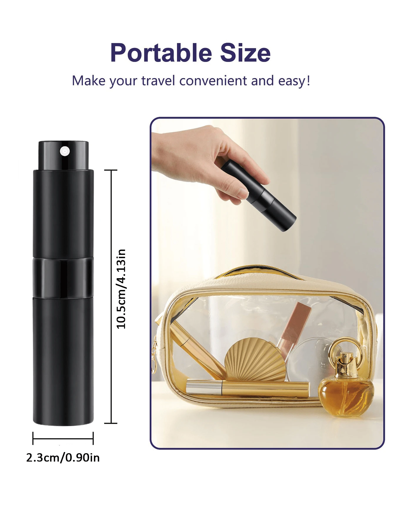 Brutelle Brutelle 1 Pc Coffee Bean Spray Bottle Travel Perfume Spray ...