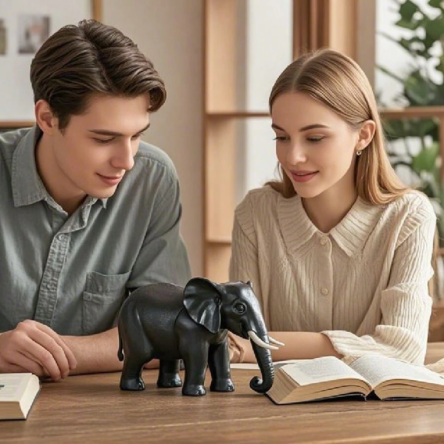 2024 New Style, 3D Printed Elephant, Queuing Toy, Exchange Gift ...