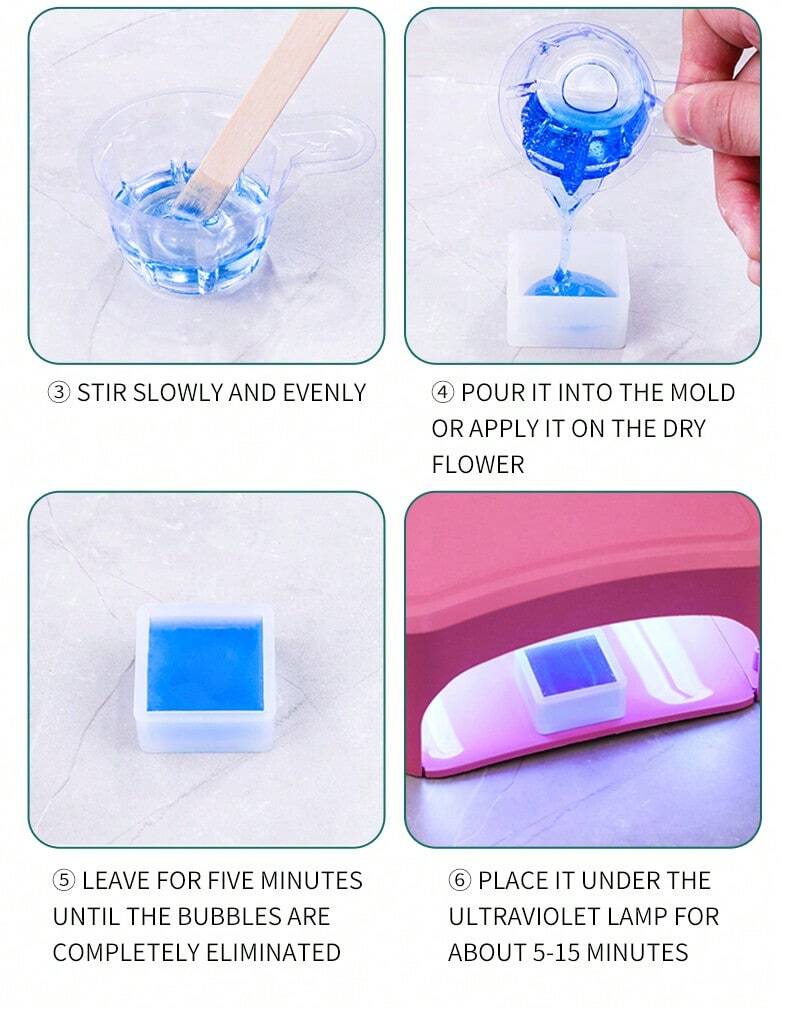 20g/50g/100g/250g/1000g UV Resin High Viscosity Crystal Clear Thick UV ...