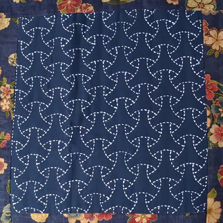 9-Piece Sashiko Stencils Set Reusable Sashiko Embroidery Patterns, PET ...