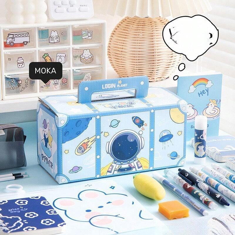 Creative Cute Stationery Surprise Blind Box Set - Paper Gift Box ...