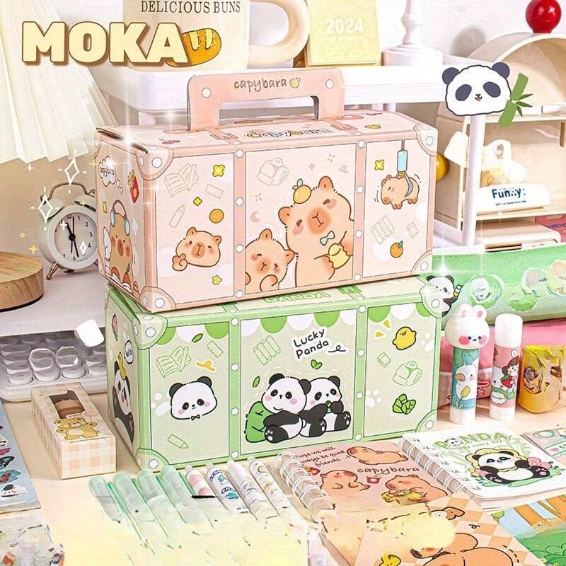 Creative Cute Stationery Surprise Blind Box Set - Paper Gift Box ...