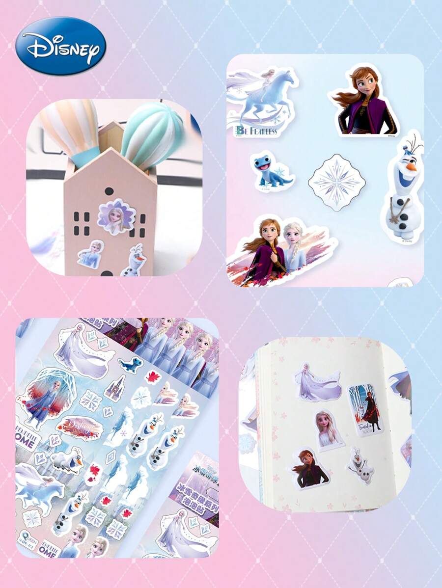 Disney 12PCS Elsa Bubble Stickers Officially Licensed Frozen Elsa Olaf ...