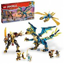 Ninjago Elemental Dragon Against Empress Mech Building Toy Kids Tv Show ...