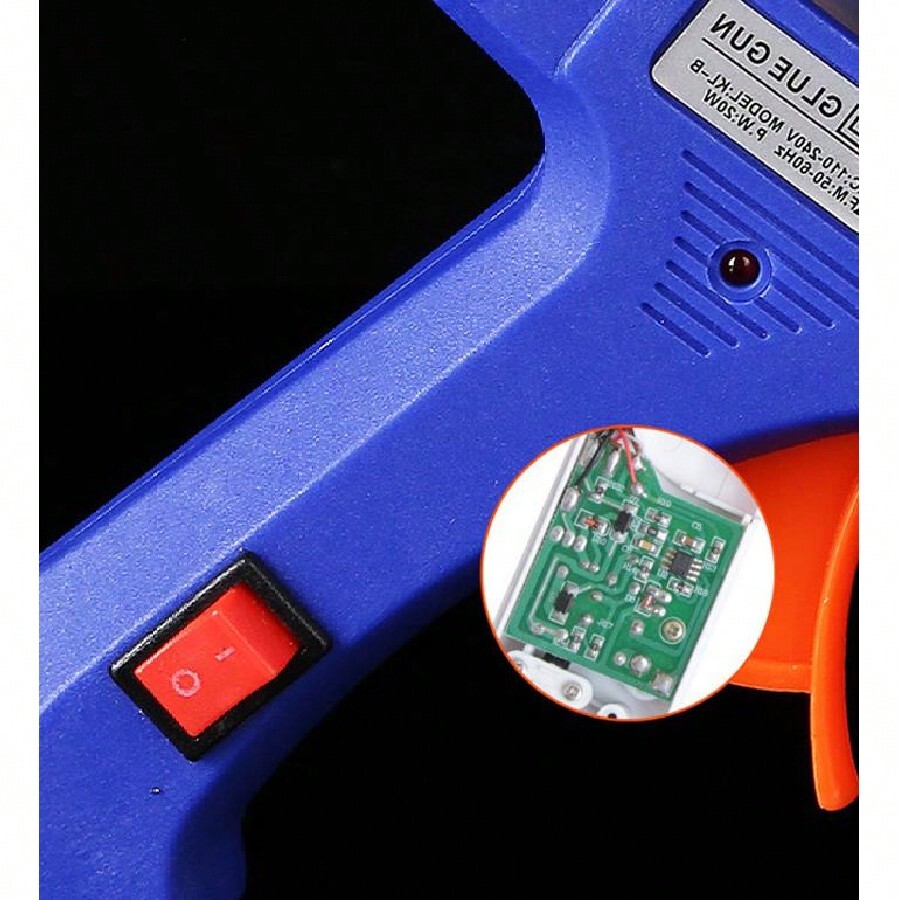 11pcs Hot Melt Glue Gun Kit With 20W 110V-240V Heating Glue Sticks ...