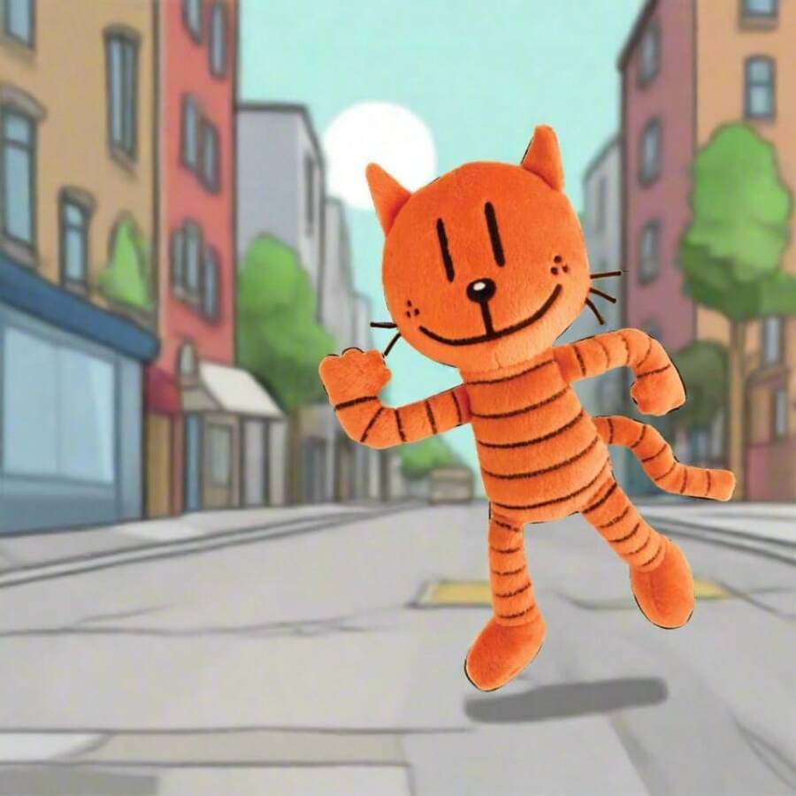 MerryMakers Dog Man's Li'l Petey Plüschtier, 9 Zoll, aus Dav Pilkeys ...