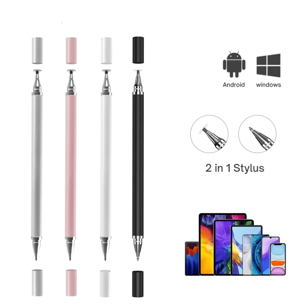 Universal 2 In 1 Stylus Pen Drawing Tablet Capacitive Touch Screen ...