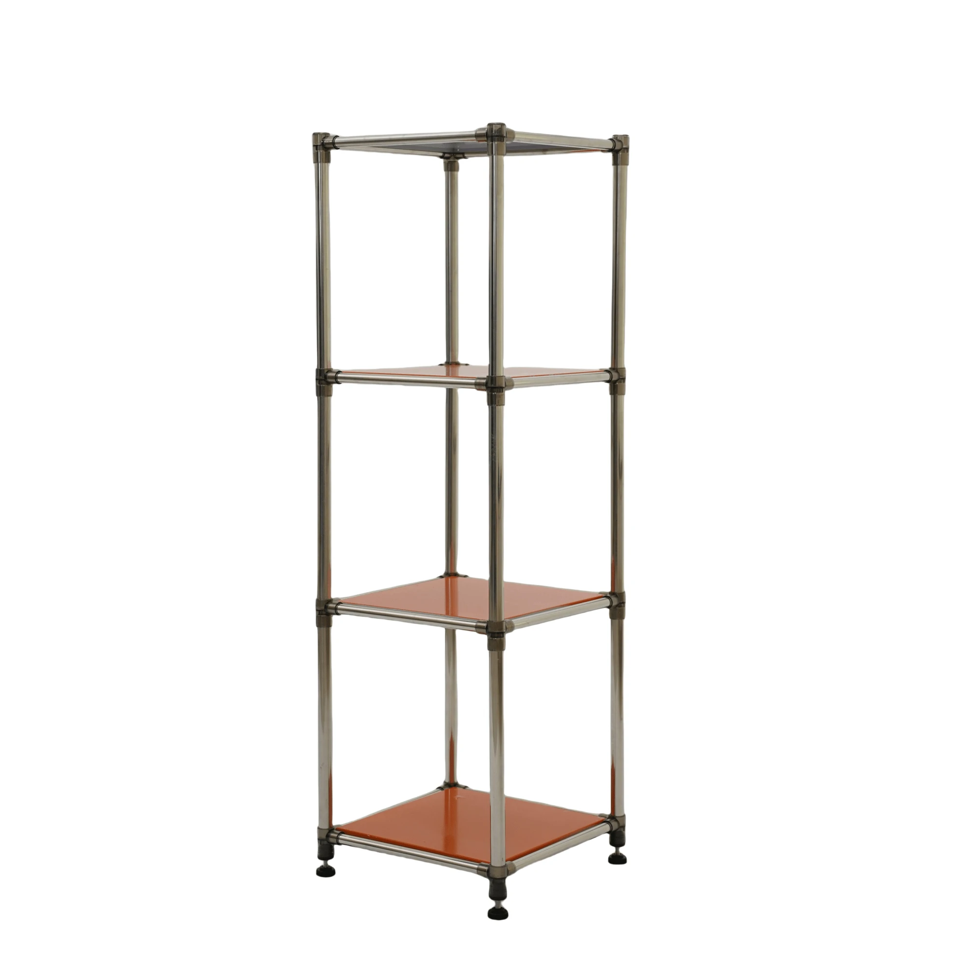 Heavy Duty 4-Tier Stainless Steel Storage Shelving Unit 100lbs Per ...
