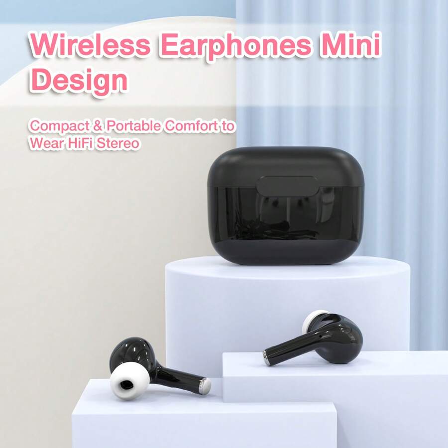 A10 True Wireless Earbuds 5.3,Wireless Stereo Noise Cancelling ...