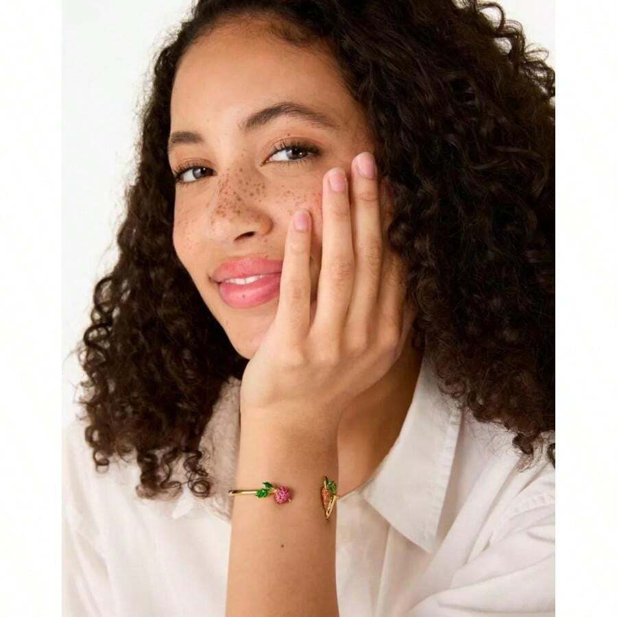 Kate Spade Harvest Time Vegetable Hinge Cuff | SHEIN USA