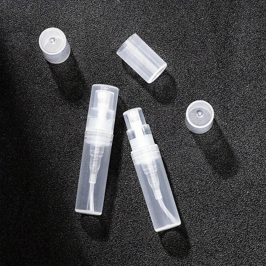 1Set 10Pcs 2ml Mini Plastic Clear Spray Bottles Portable Perfume Mouthwash Atomizers With ,Go ...