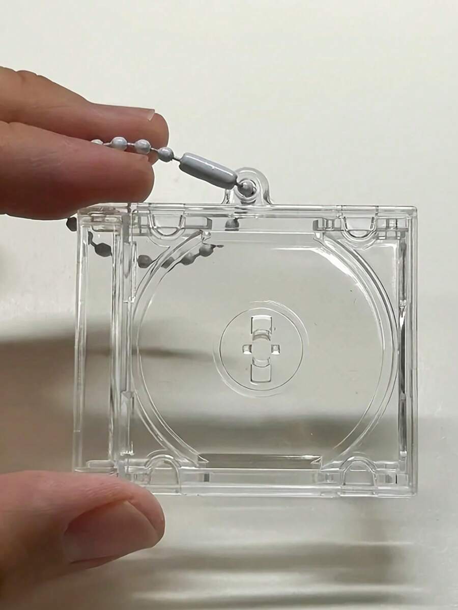1pc Mini CD Box Album Record Pendant Keychain,Diy Acrylic Keychains ...