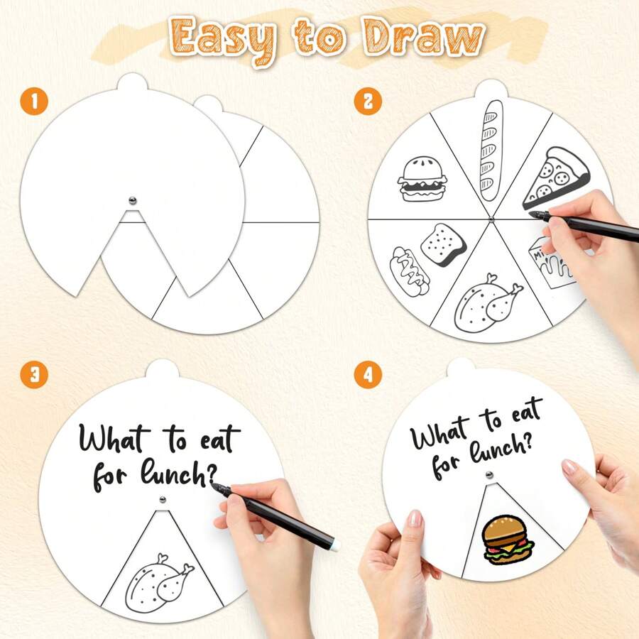 94pcs DIY Coloring Spinning Cards Crafts Drawing Your Own Spinning ...