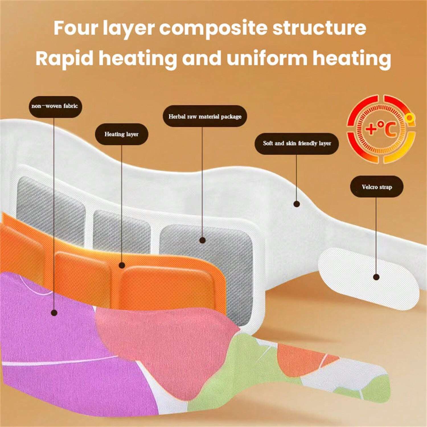 Mugwort Warming Patch, Self-Heating Warm Body Sticker For Feet, Neck ...