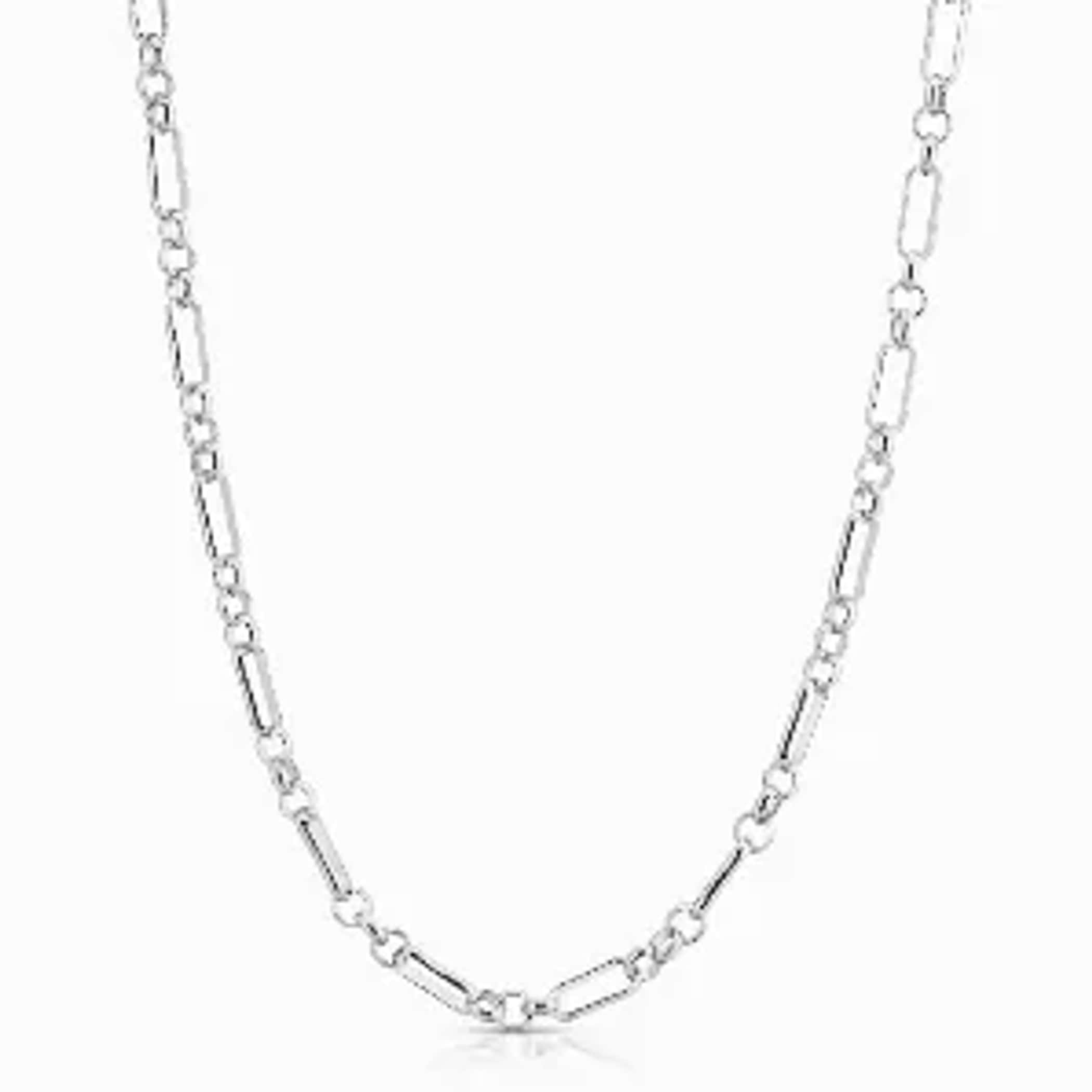 Eklexic Silver Small Multi Link Chain | SHEIN USA