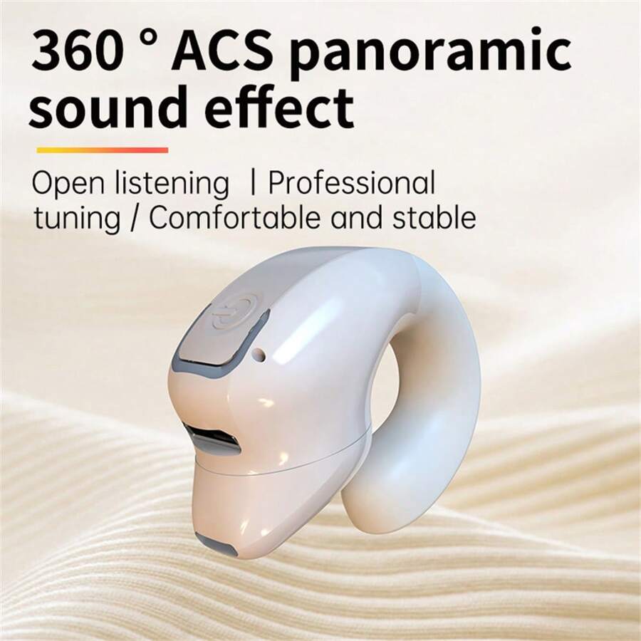 GD28 Bone Conduction TWS Headphones Bluetooth V5.3 Ear Clip Lightweight ...