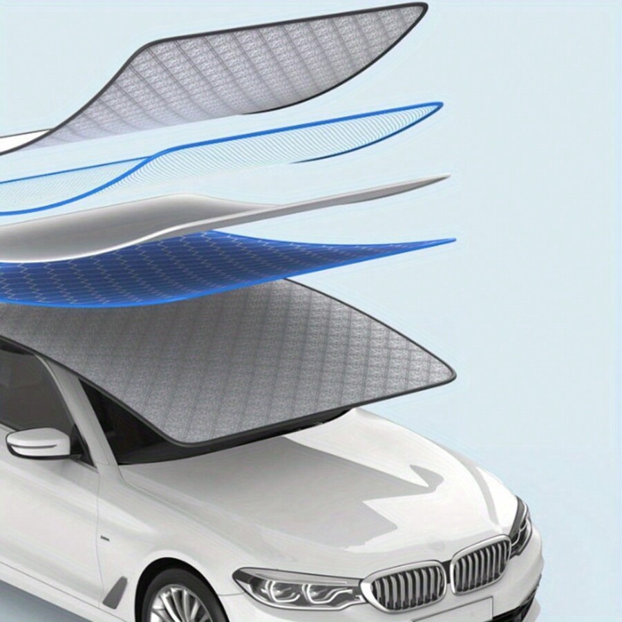 Car Snow Shield Frost And Snow Shield Front Windshield Sun Protection ...