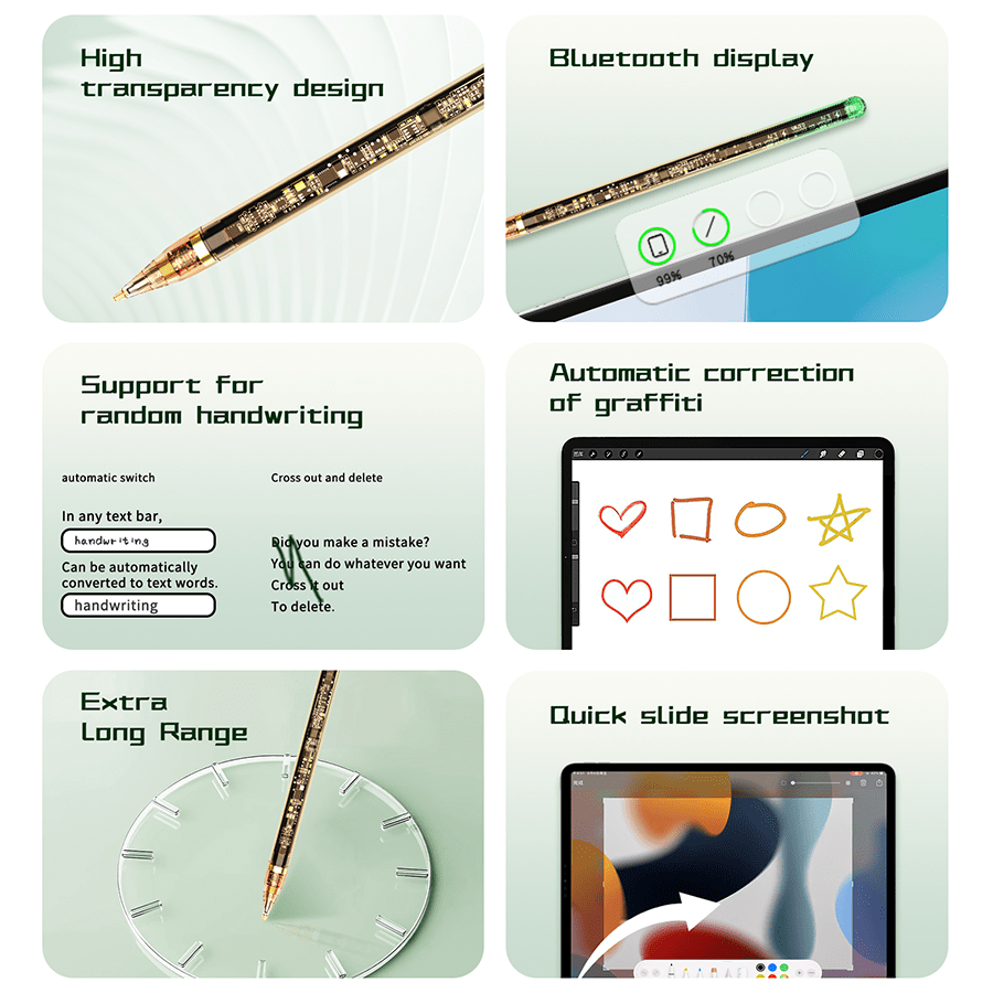 basix Tablet Pen With Stylus Pen Fast Charging Touch Painting And ...