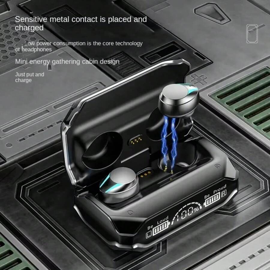 M41 TWS Wireless Headphones Bluetooth Earphones Touch Control Noise ...