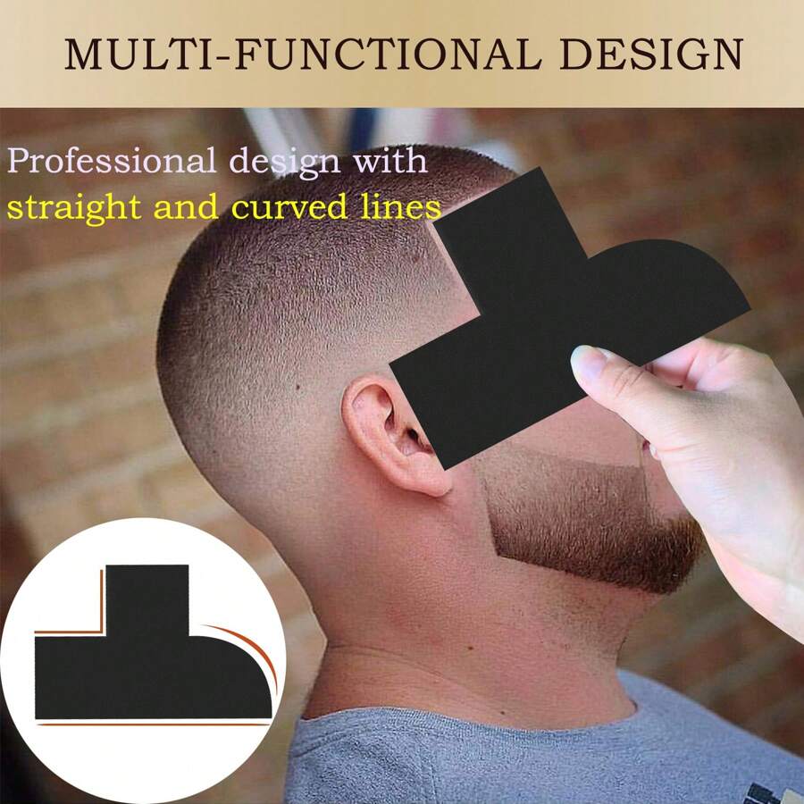 Multi-Use Hairline Fill In Design Barber Hairline Card Suitable For ...