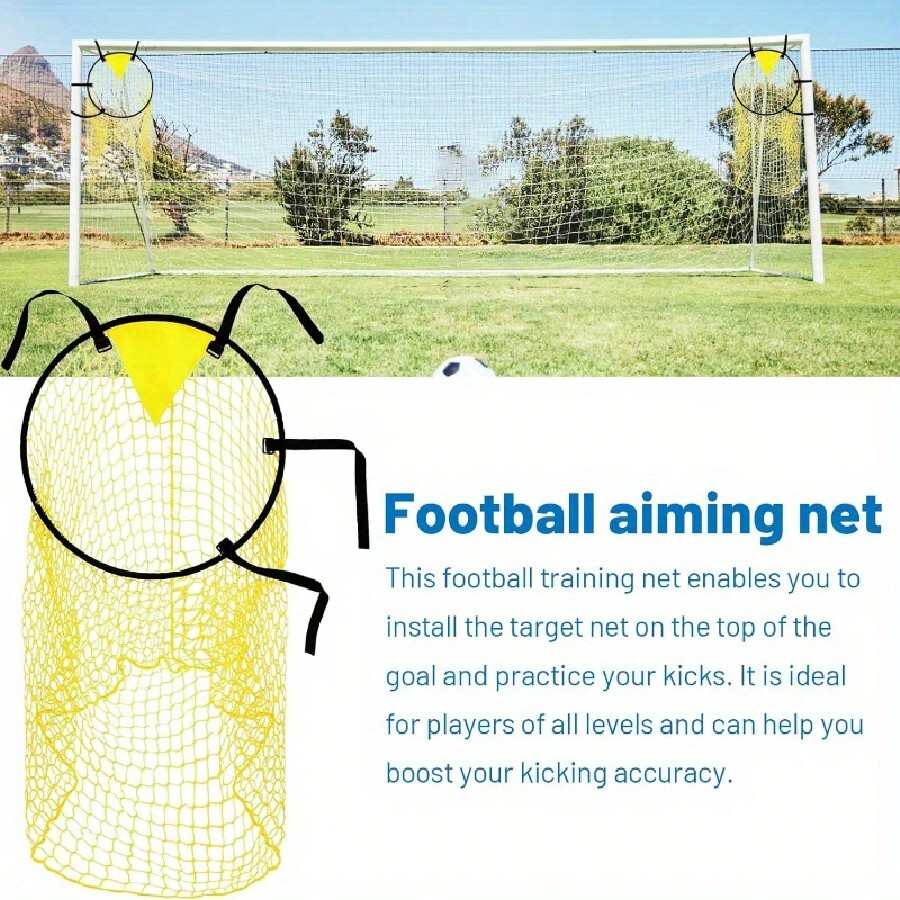 Soccer Goal Target Net, Free Kick Shot Practice Training Goal, Football ...