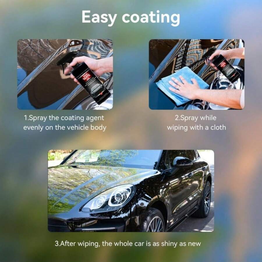 YITUMU Nano Ceramic Coating For Automobiles: Liquid Polish, Paint Shine ...