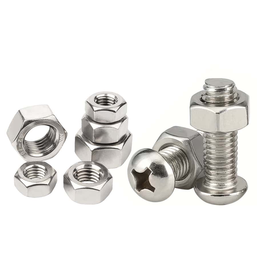 440pcs 304 Stainless Steel Combination Set, Slotted & Cross Head Screws ...