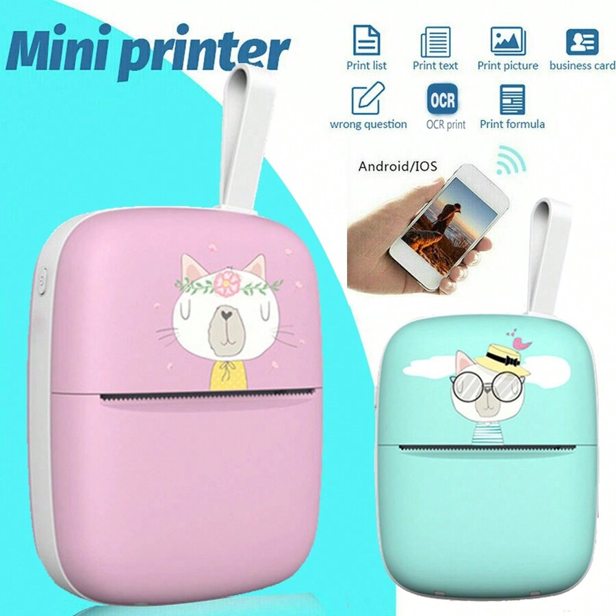 Mini Printer Sticker Paper, Thermal Sticker Paper For Mini Printer ...