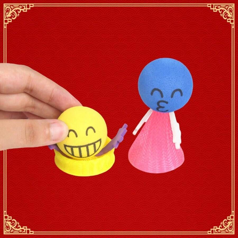 Assorted Color Jumping Jack Doll, Creative Stress Relief Bouncing ...