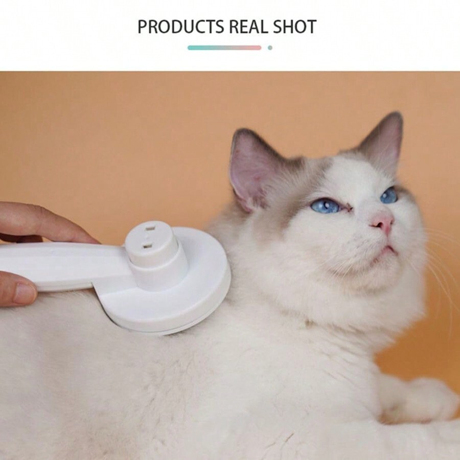 1pc Cat Comb To Remove Floating Hair Pet Magic Comb Long And Short Cats ...
