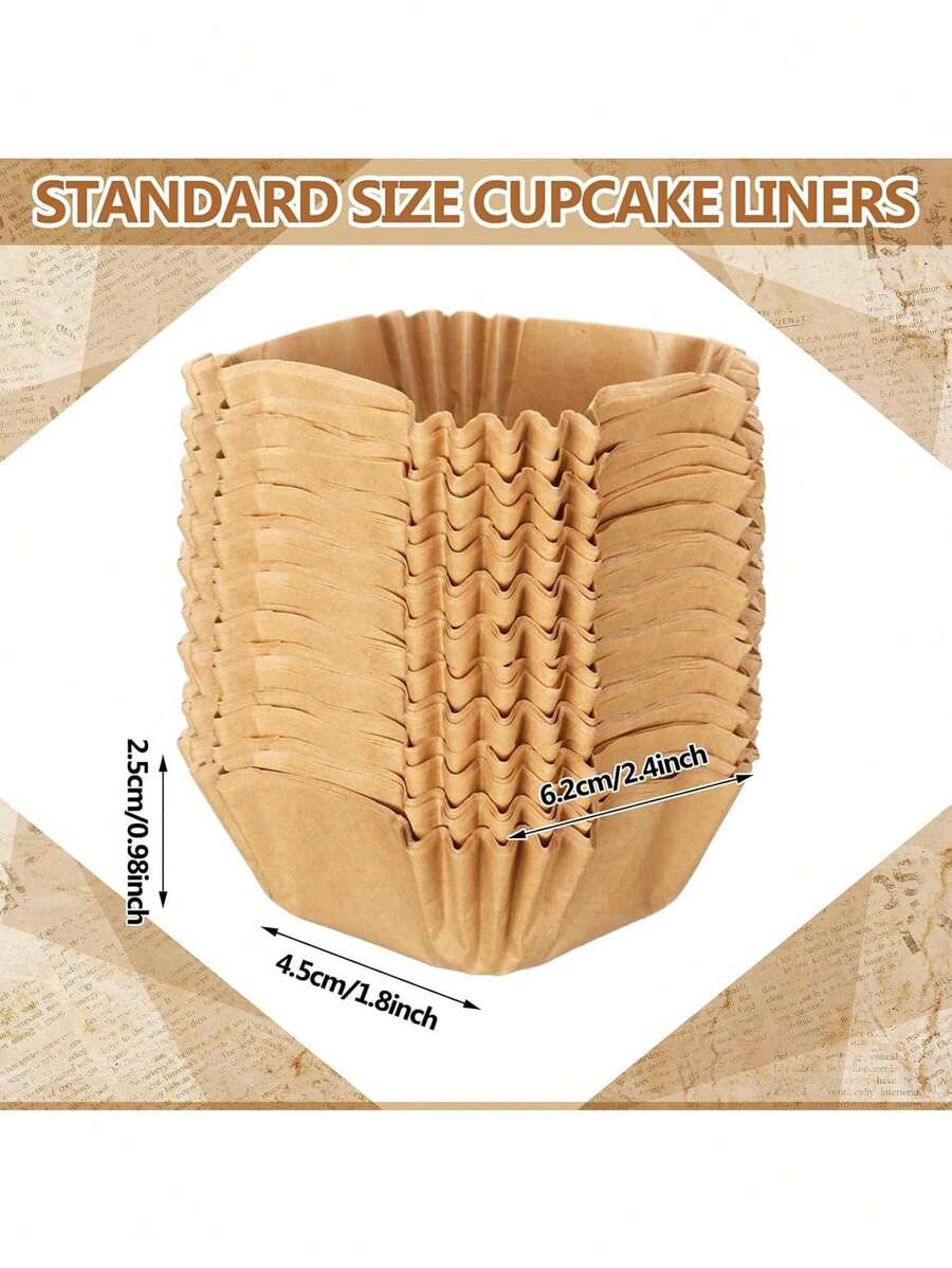 100/150pcs Square Mini Cupcake Liners Mini Air Fryer Paper Muffin ...