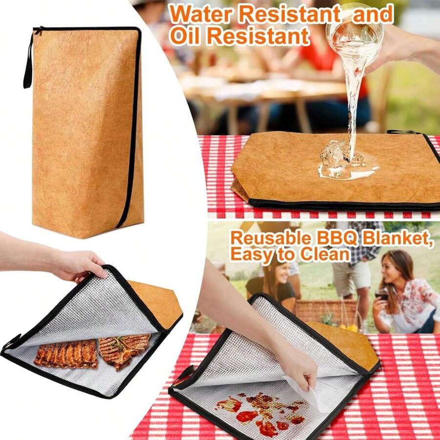 BBQ Blanket For Resting Meat - Reusable, Large Capacity BBQ Accessory ...