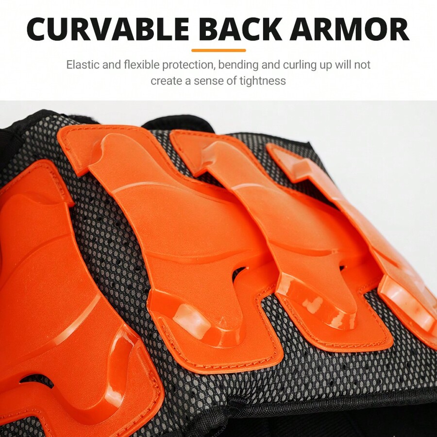 Motorcycle Armor Suit, Off-Road Motorcycle Protective Chest Guard With ...